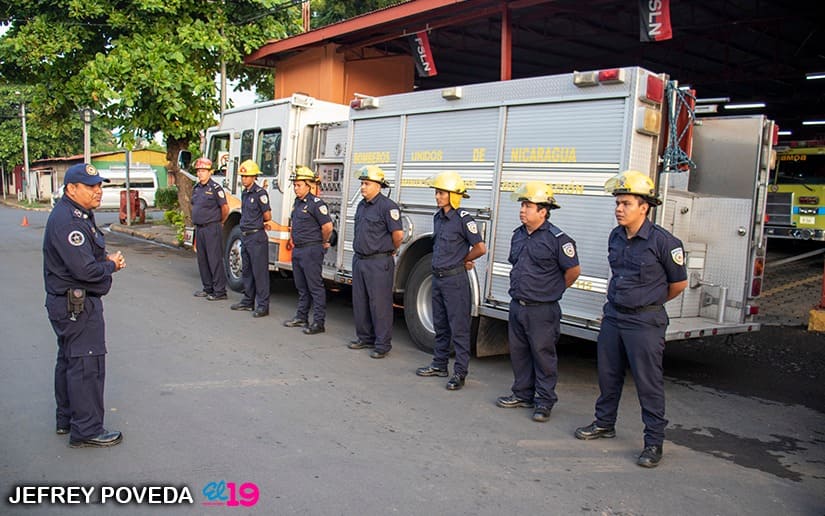 Estos son los camiones de bomberos para la nueva estación en La Paz, Carazo